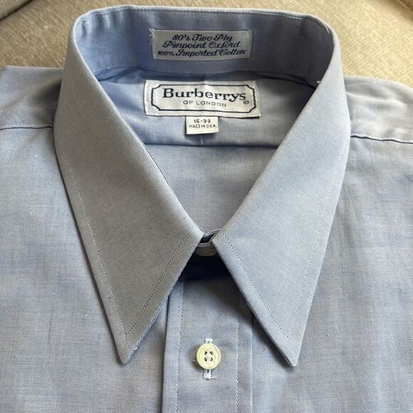 Burberry | Shirts | Burberrys Of London Light Blueshirtnwot | Poshmark